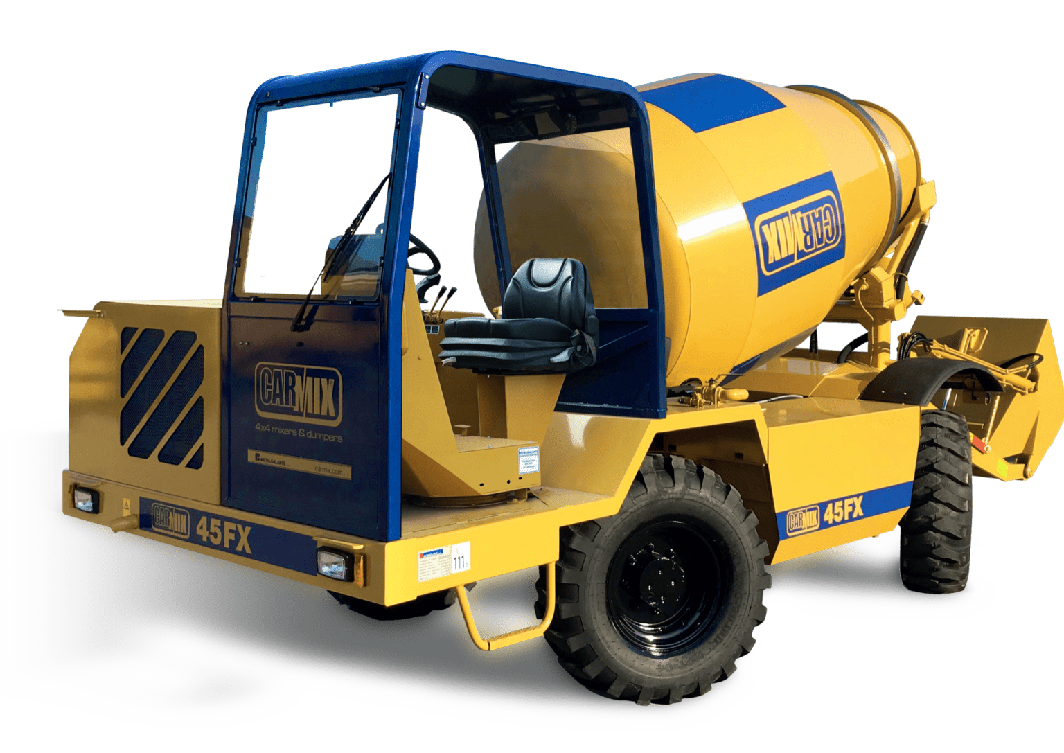 Planta móvil de hormigón todoterreno | Carmix 45 FX
