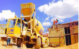 Worksite in Namibia - Carmix