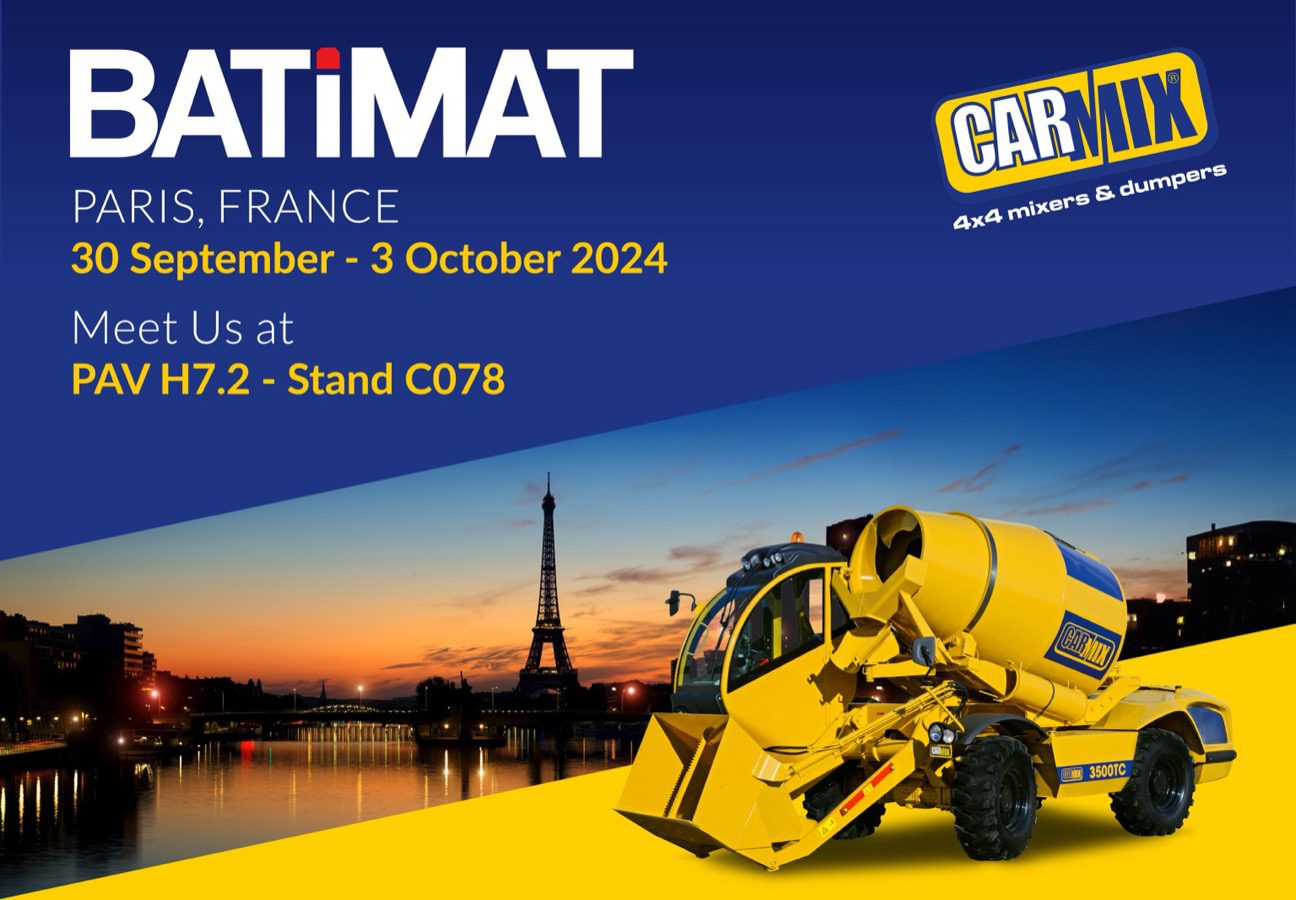 Carmix in Paris for Batimat 2024 | Carmix