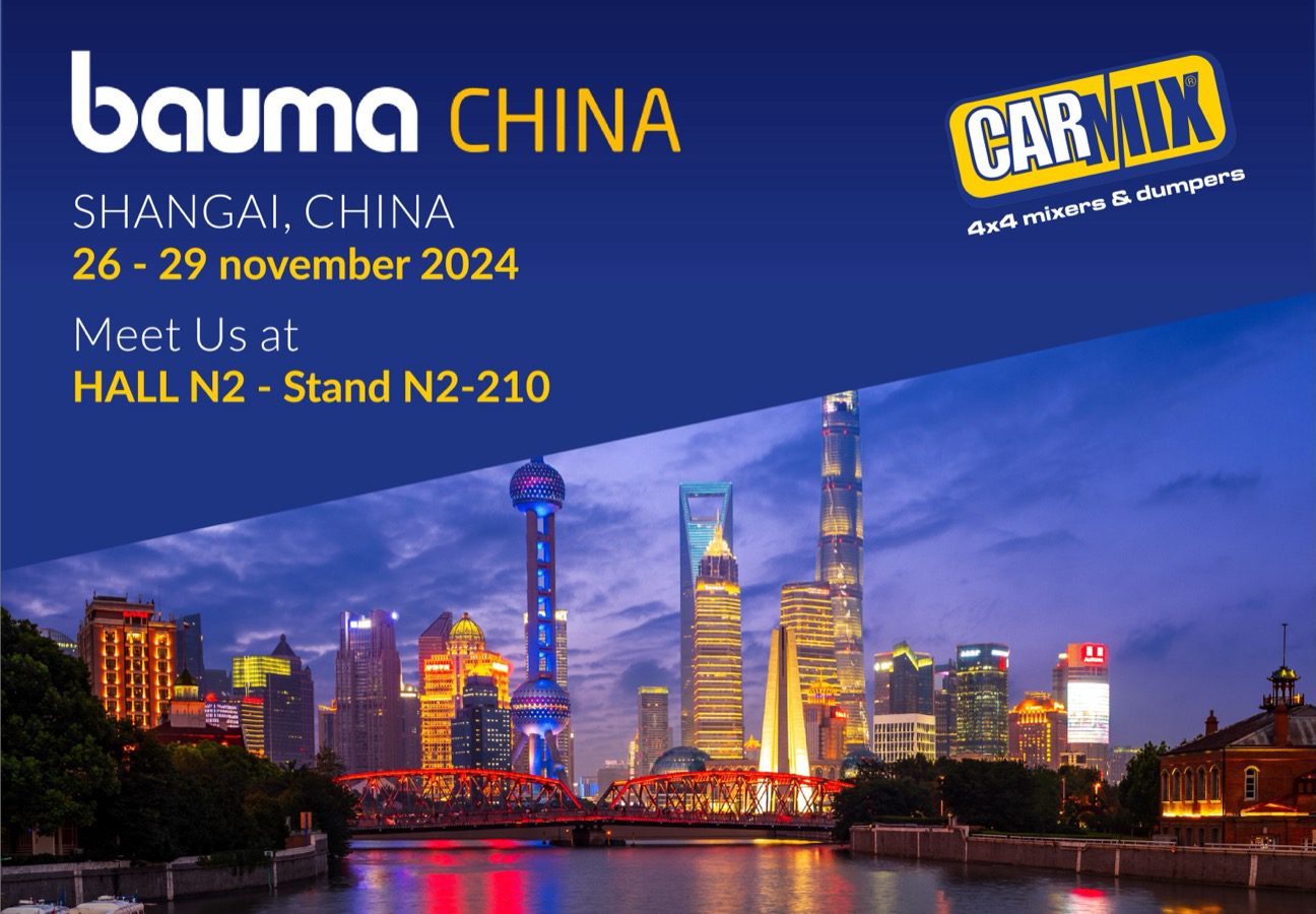 Carmix in Shanghai for Bauma China 2024 | Carmix